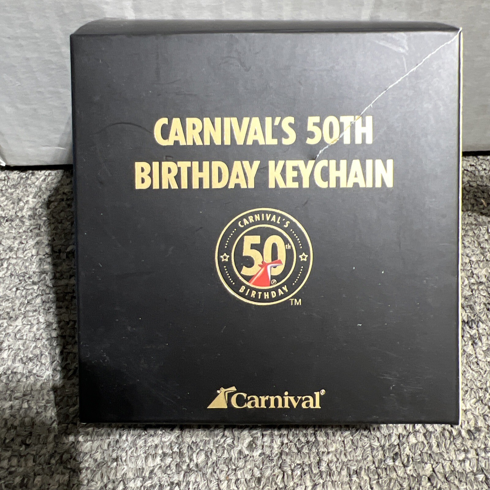 New Carnival Cruise Line 50th Birthday Keychain - Mardi Gras | eBay