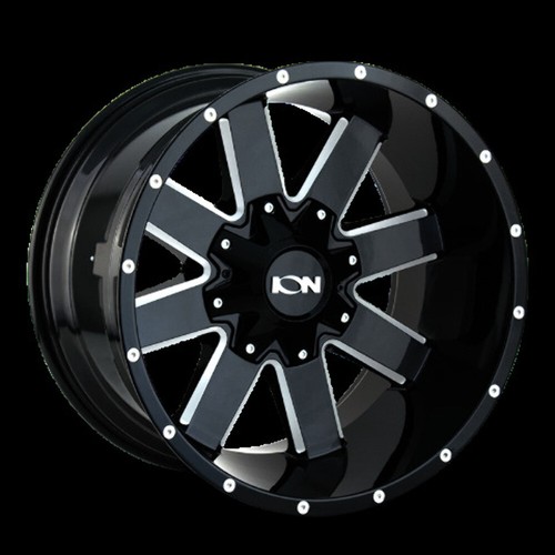 ION Type 141 20x9 / 5x127 BP / 0mm Offset / 87mm Hub Gloss Black Milled ...