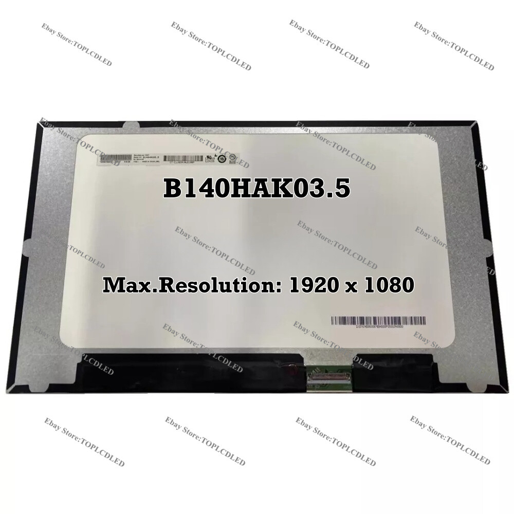 B140HAK03.5 LED Screen LCD Touch IPS FHD 1920×1080 EDP 40Pins Laptop ...