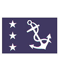 Annin Past Commodore Flag 12" X 18" Nyl-Glo (251750WE) | eBay