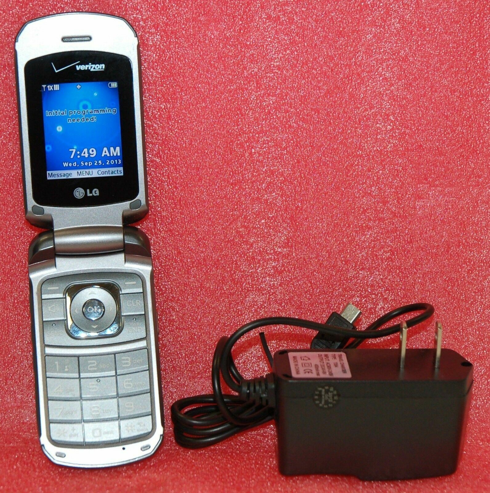 LG VX5600 Accolade GRAY Verizon Wireless Flip Cell Phone 1.3MP Cam ...