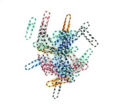 Paper Clips Designer Zebra Stripe Multi Colors Large 2" 100 Pieces ...