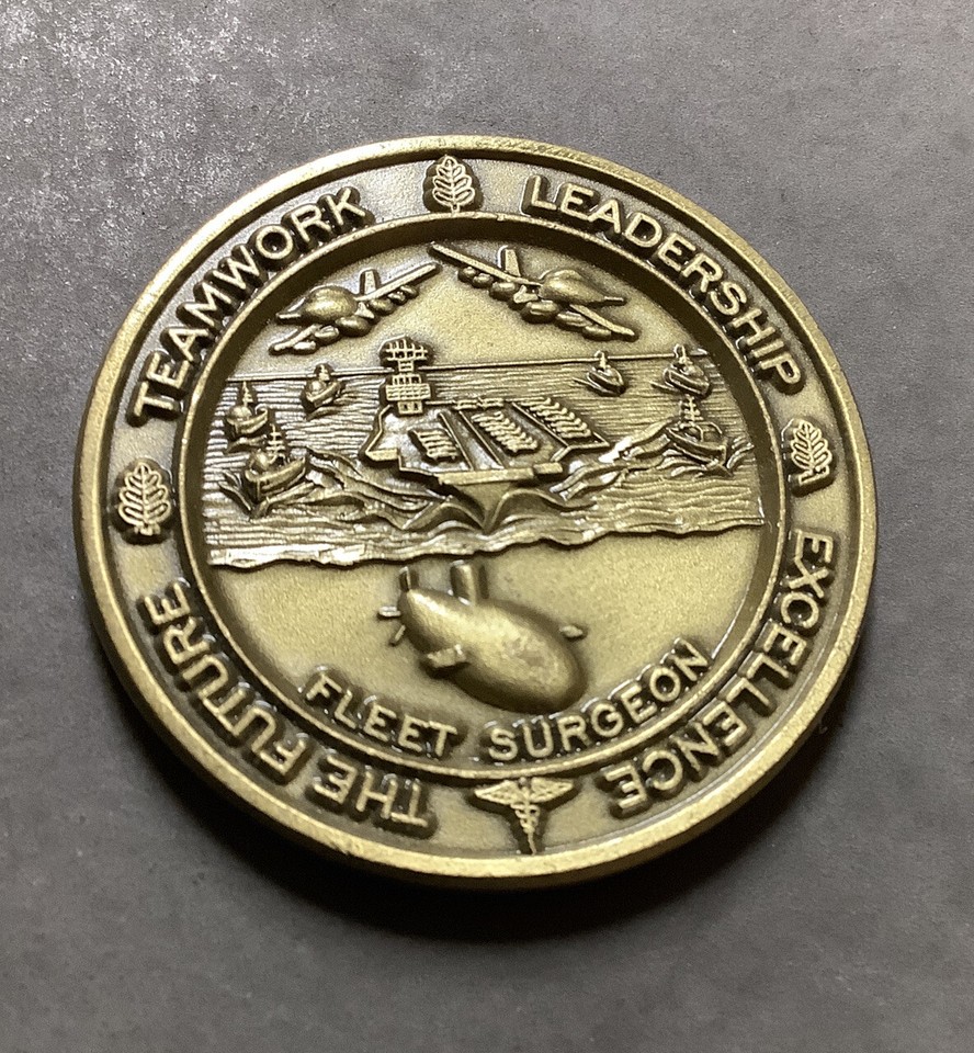 UNITED STATES NAVY COMMANDER US PACIFIC FLEET CHALLENGE COIN SMALL | eBay