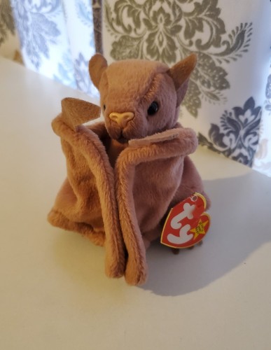 Ty Original Beanie Babies Batty 1996 Rare Retired W/Style Code Pvc ...