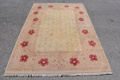 5.3x7.5 ft Area Rug, Oriental Rug, Turkish Rug, Colorful Rug, Vintage ...