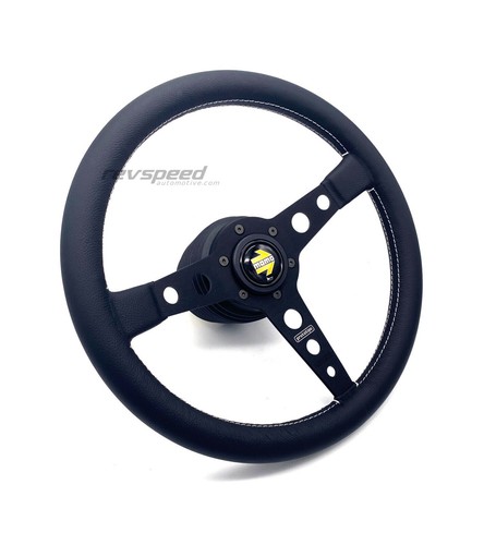 Porsche 924 944 Carrera MOMO Prototipo Black Steering Wheel + Boss Kit ...