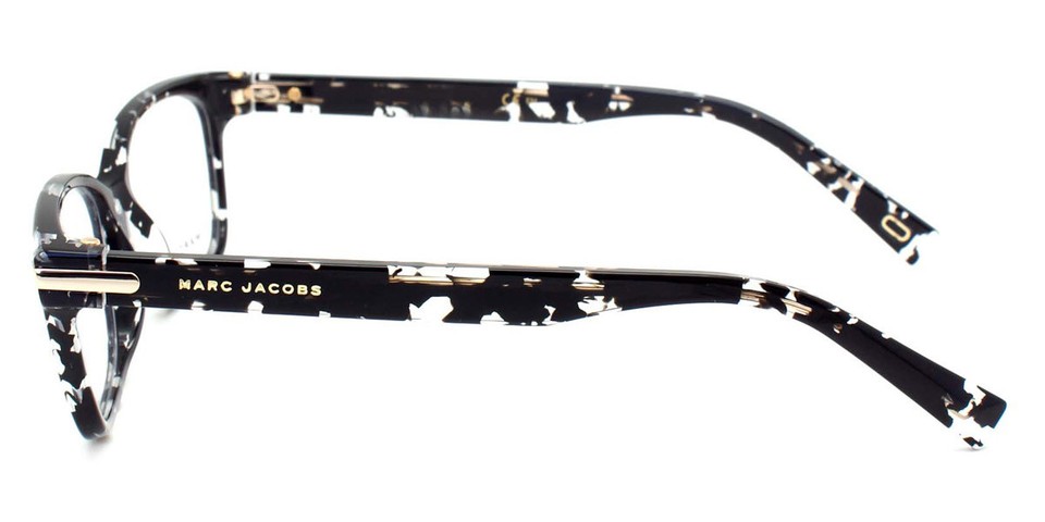 Marc Jacobs 190 Eyeglasses 09WZ Havana Black Crystal 53mm New 100% ...