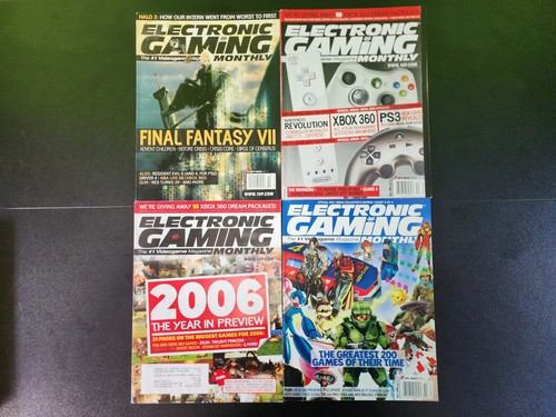 Electronic Gaming Monthly EGM 9 Magazine Lot Issues 191-196, 198-200 | eBay