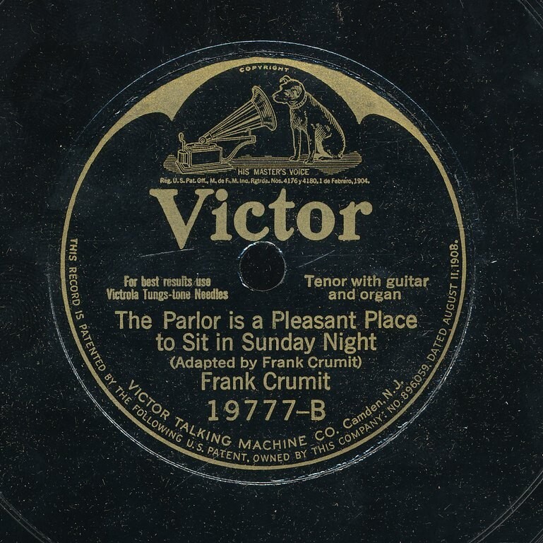 78tk-male vocal-VICTOR 19777-Frank Crumit-(I'se goin' from the ...