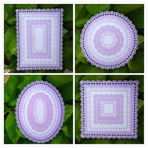 Rectangle Shaped Scrapbooks Metal Frame Backgrounds Oval Photo Albums ...