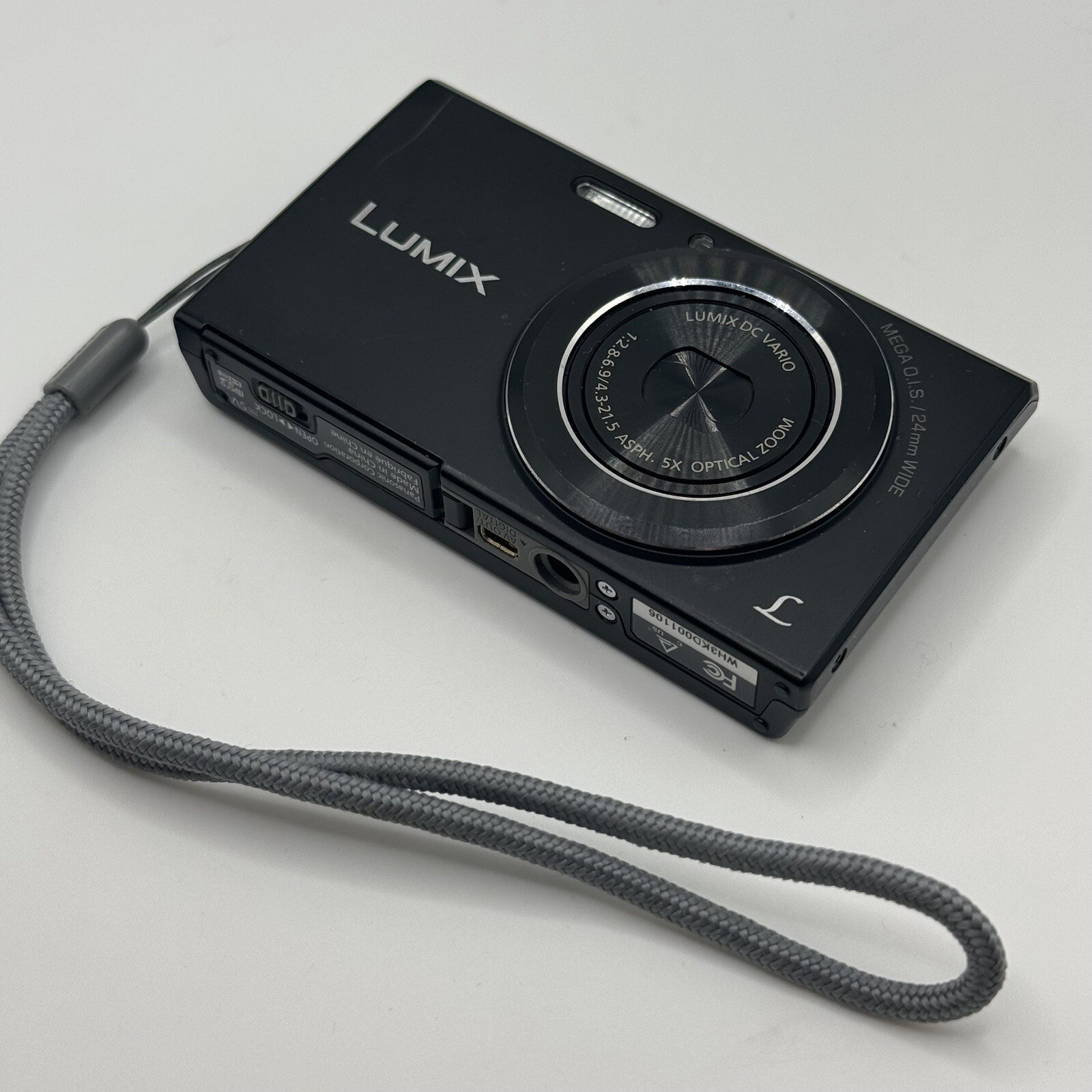 Panasonic Lumix DC Vario DMC-FH10 5x Optical Zoom Digital Camera ...