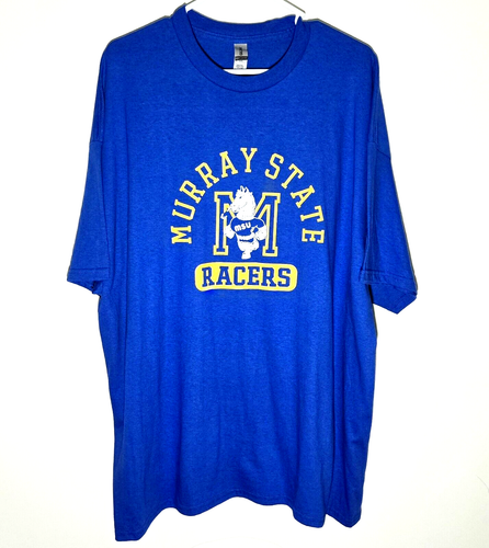 Murray State Racers T-Shirt | Blue Retro Horse Logo | Mens 2XL | eBay