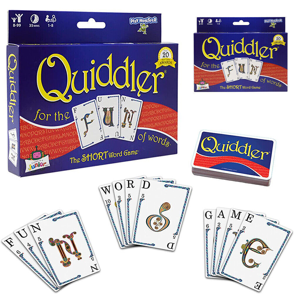 Quiddler Board Games Party Entertainment Game Card Games For Family ...