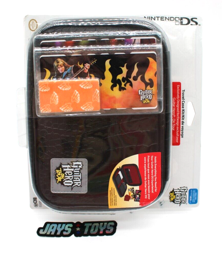 Guitar Hero On Tour Nintendo DS Travel Case Kit 2008 Activision Sealed ...