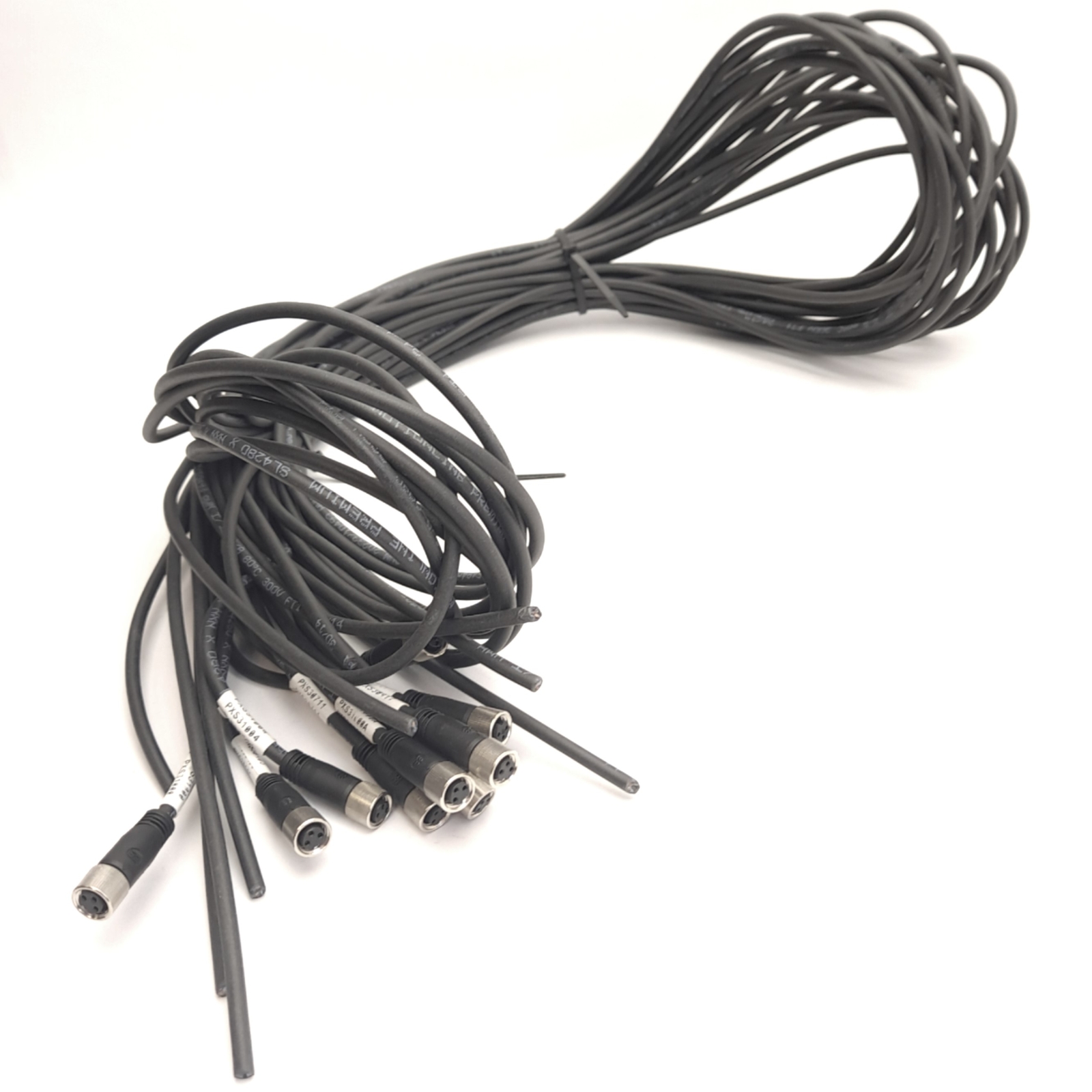 Lot of 10 MotionLine Premium AWM 20233/10493 Cable, M8 3-Pin Connector ...