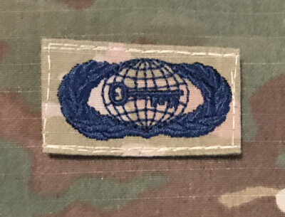 US Space Force Basic Intelligence Badge OCP Sew-On | eBay