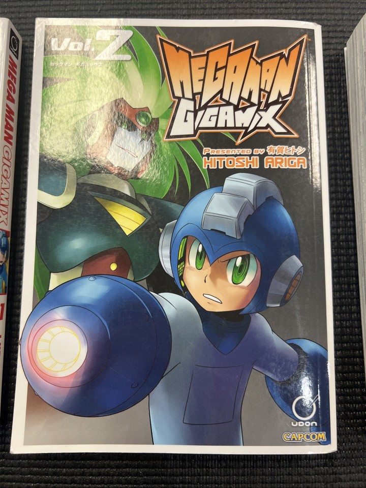 Mega Man Gigamix Vol 1-3 2015 Udon Capcom Manga Hitoshi Ariga English ...