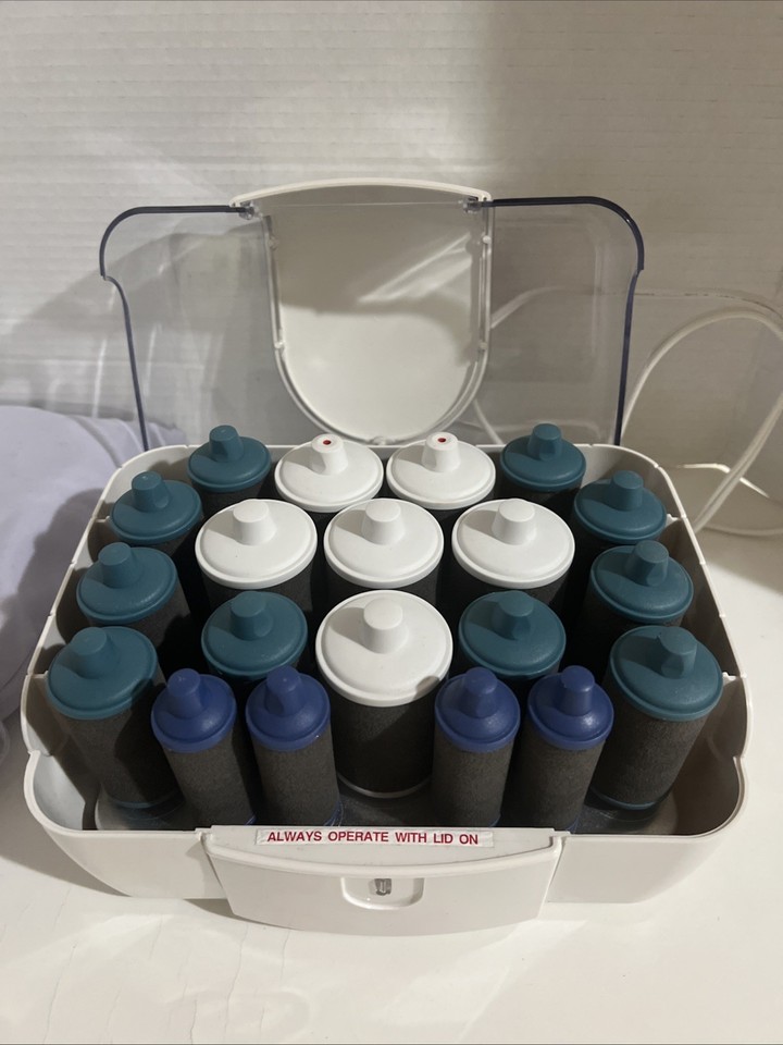 Revlon Hair Rollers Hot Curlers Ultrasetter Full Size Curls & Body ...