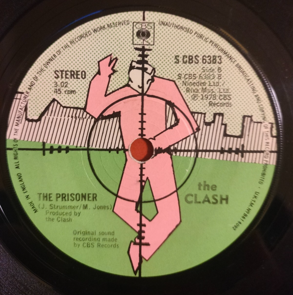 The Clash - White Man In Hammersmith Palais / The Prisoner 7" 1978 ...