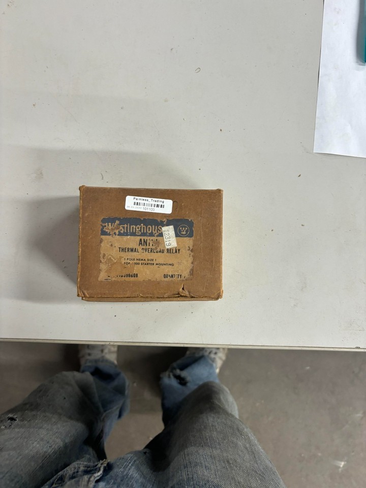 Westinghouse Thermal Overload Relay 1 Pole Nema Size 1 Starter Mounting ...