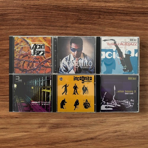 Lot of 6 Acid Jazz Incognito Night Trains Best of Acid Jazz CD ...