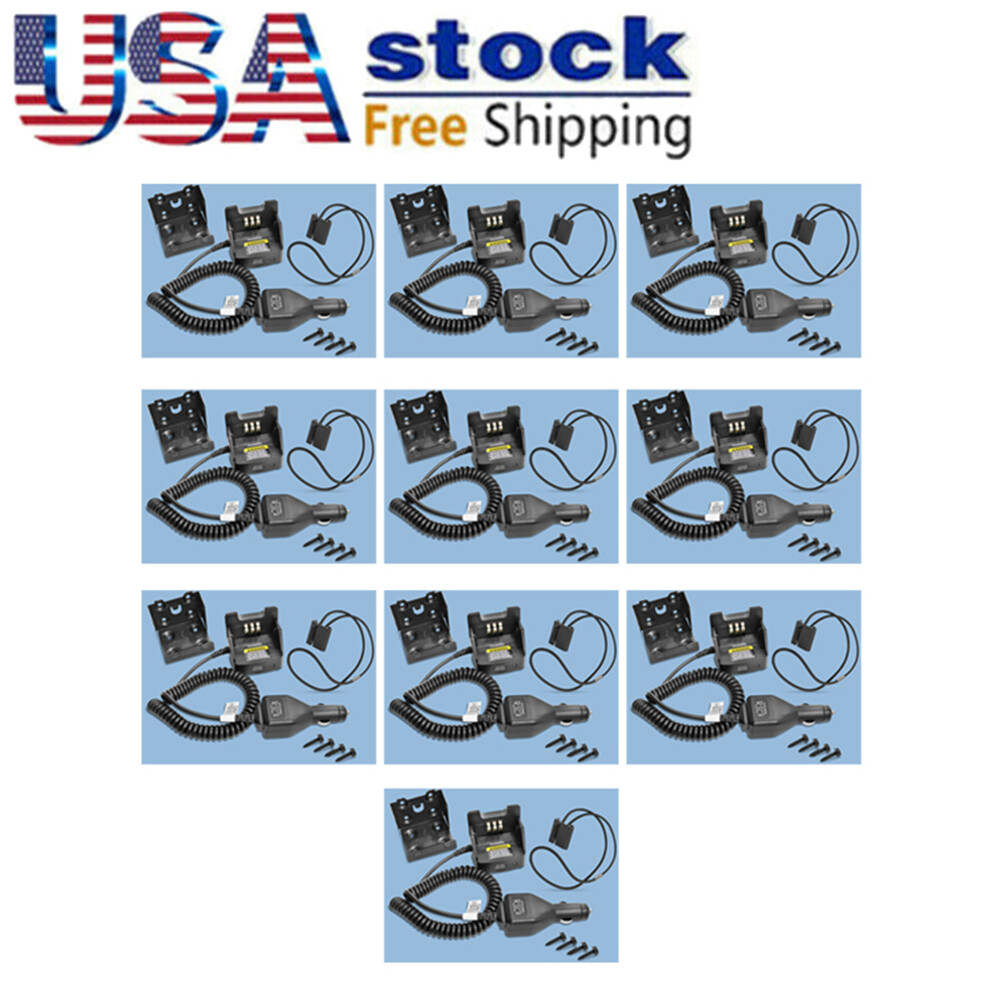 10x PMLN7089 Travel Car Charger Fits For CP040 CP200 CP200XLS CP200d ...