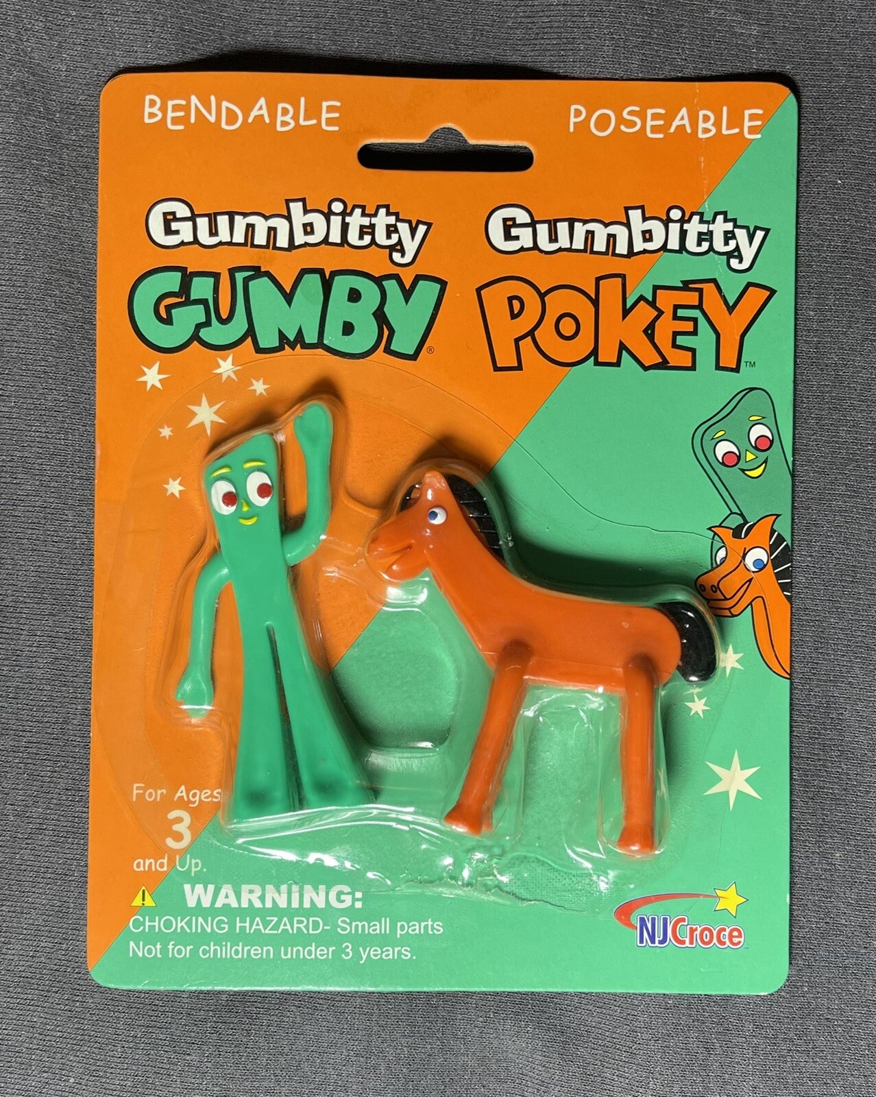 VINTAGE GUMBY AND POKEY BENDABLE FIGURES | eBay