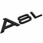 Audi A8 L A8L Gloss Black Rear Letter Nameplate Trunk Emblem Badge ...