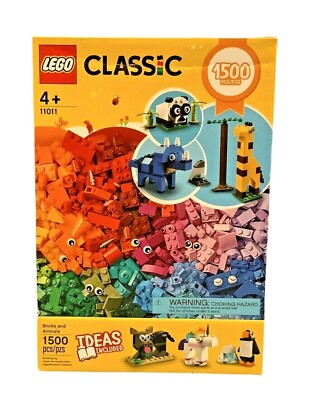 LEGO Classic 11011 Bricks and Animals - 1500 Pieces 673419322218| eBay