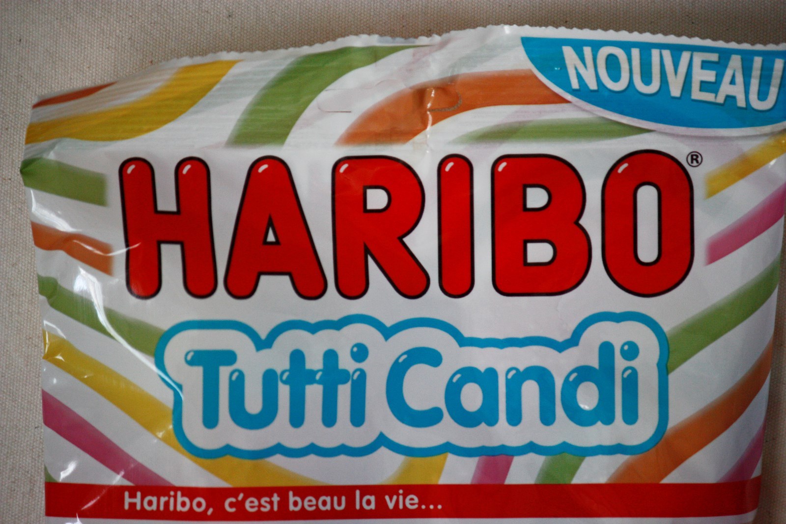 NEW 1 X Haribo Tutti Candi - 250g French Haribo Peaches Bonbons Gift ...