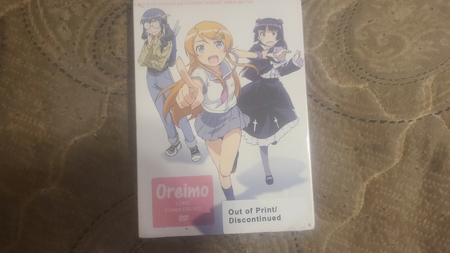 Oreimo 3 Disc Complete Set DVD With Sleeve Region 1 English Subtitles ...