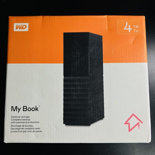Western Digital My Book 4 TB, External, 5400 RPM, 3.5 inch (WDBB ...
