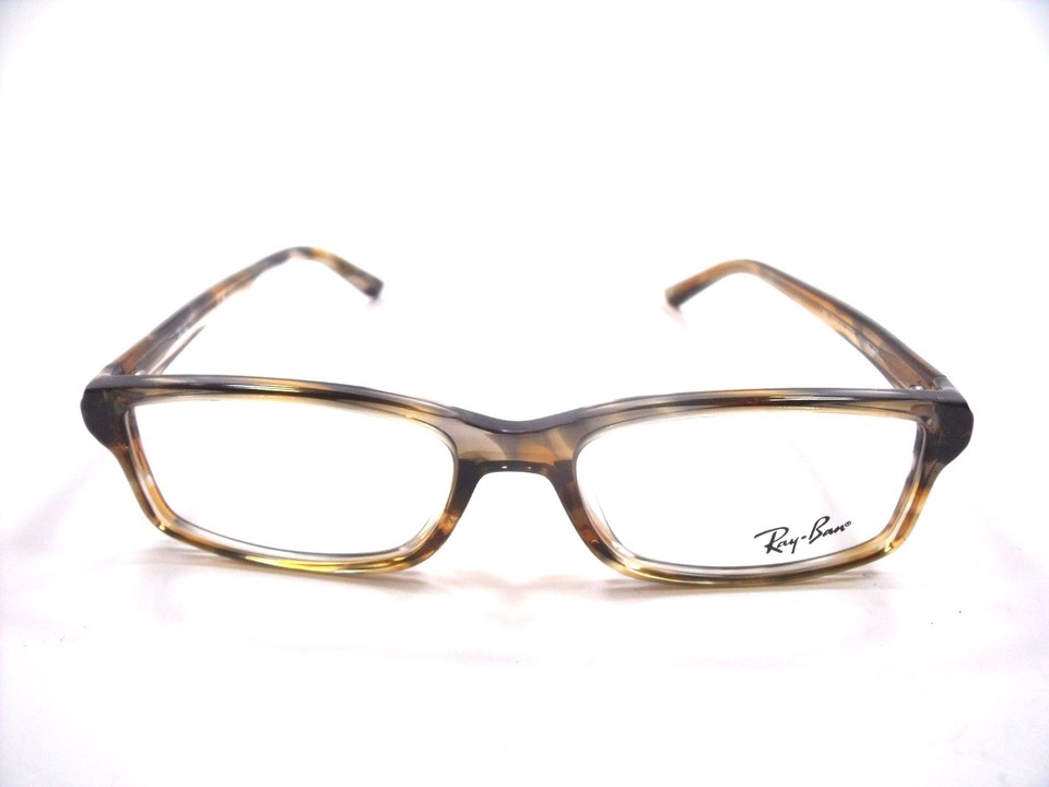 Ray Ban Eyeglasses RB 5263-D Light Brown Havana 5106 Size 53mm Optical ...