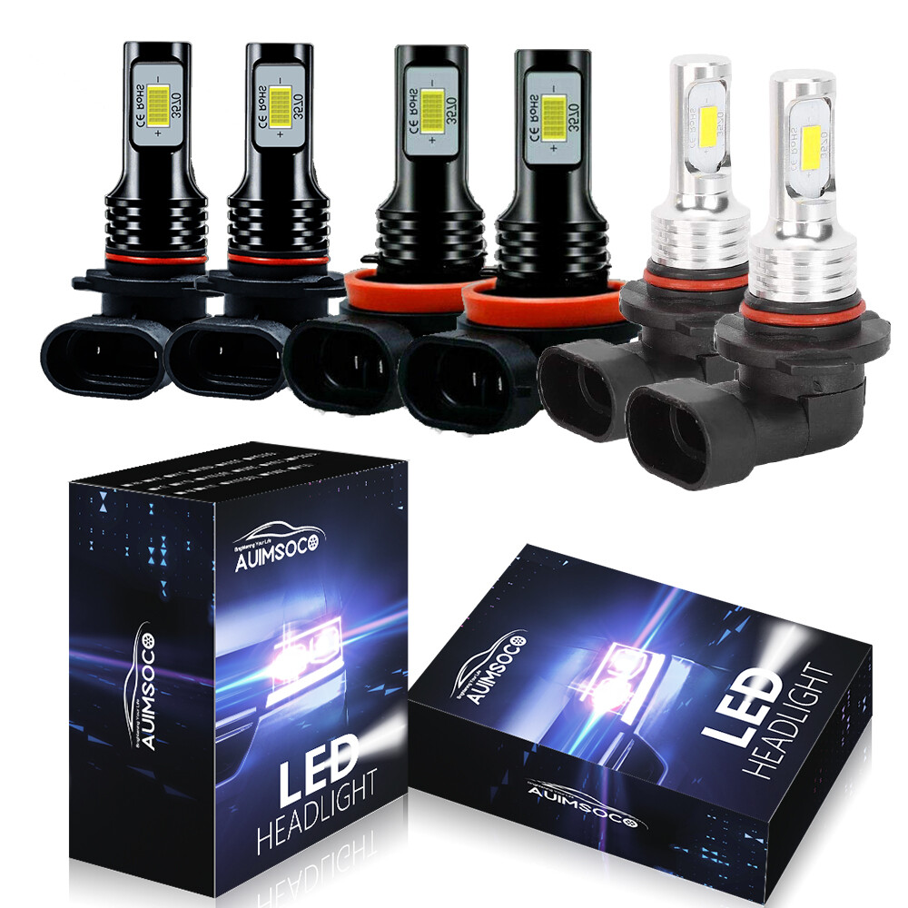 For Ford F-150 2015-2018 LED Front Headlight High Low Beam+Fog Light ...