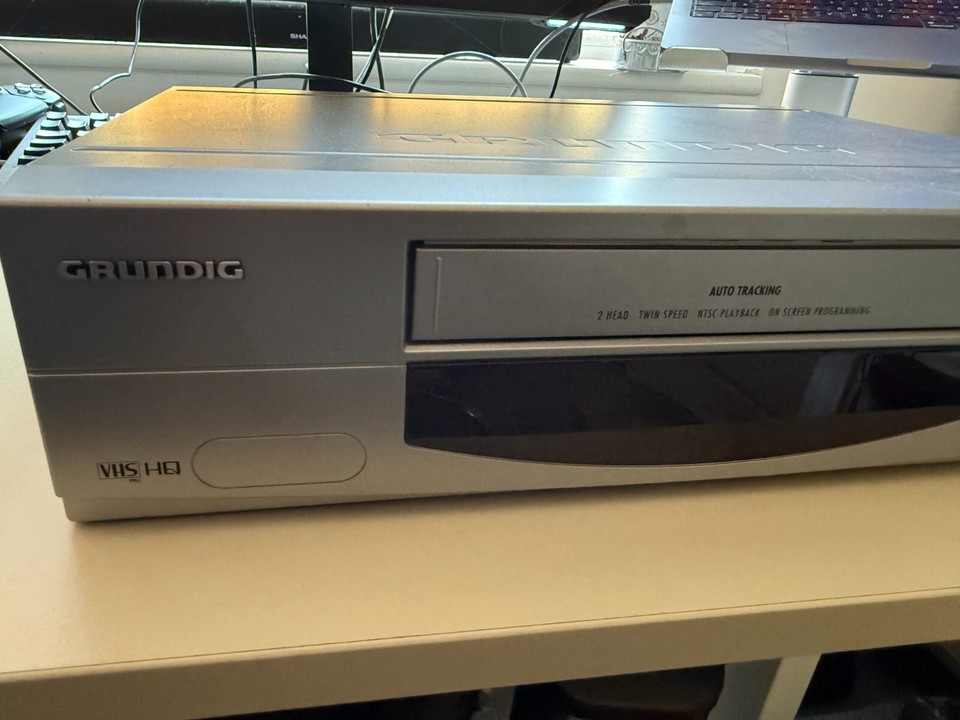 Grundig GV9100 VHS VCR Video Cassette Recorder Grey Tested Working ...