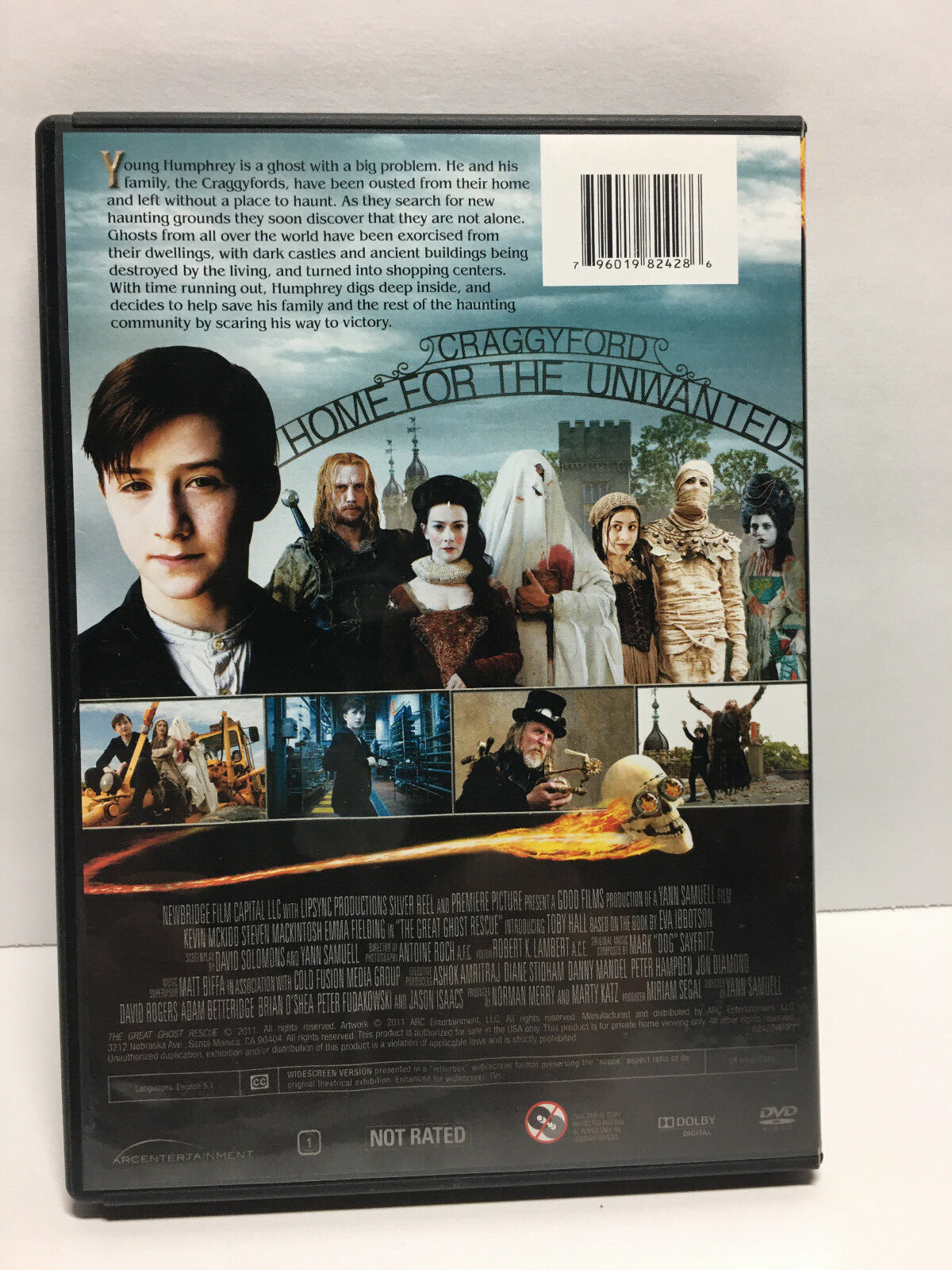 The Great Ghost Rescue (DVD, 2011) British Fantasy Horror Family film ...