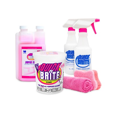 Quick ’n Brite Ultimate Cleaning Kit | All-Purpose Starter Kit for Home ...