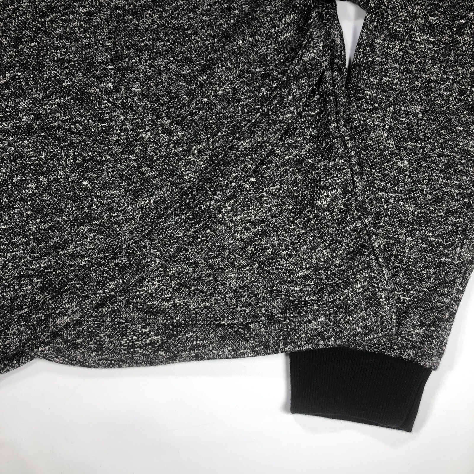 Fabletics Keeva Pullover Speckled Sweatshirt Crisscross French Terry ...