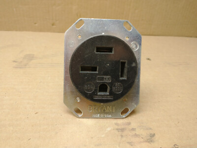 BRYANT NEMA 15-60R, 60 amp, 250 volt, 3 phase outlet | eBay