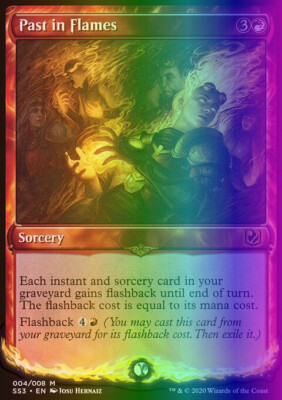 MTG Magic the Gathering Past in Flames (4/8) Signature Spellbook ...