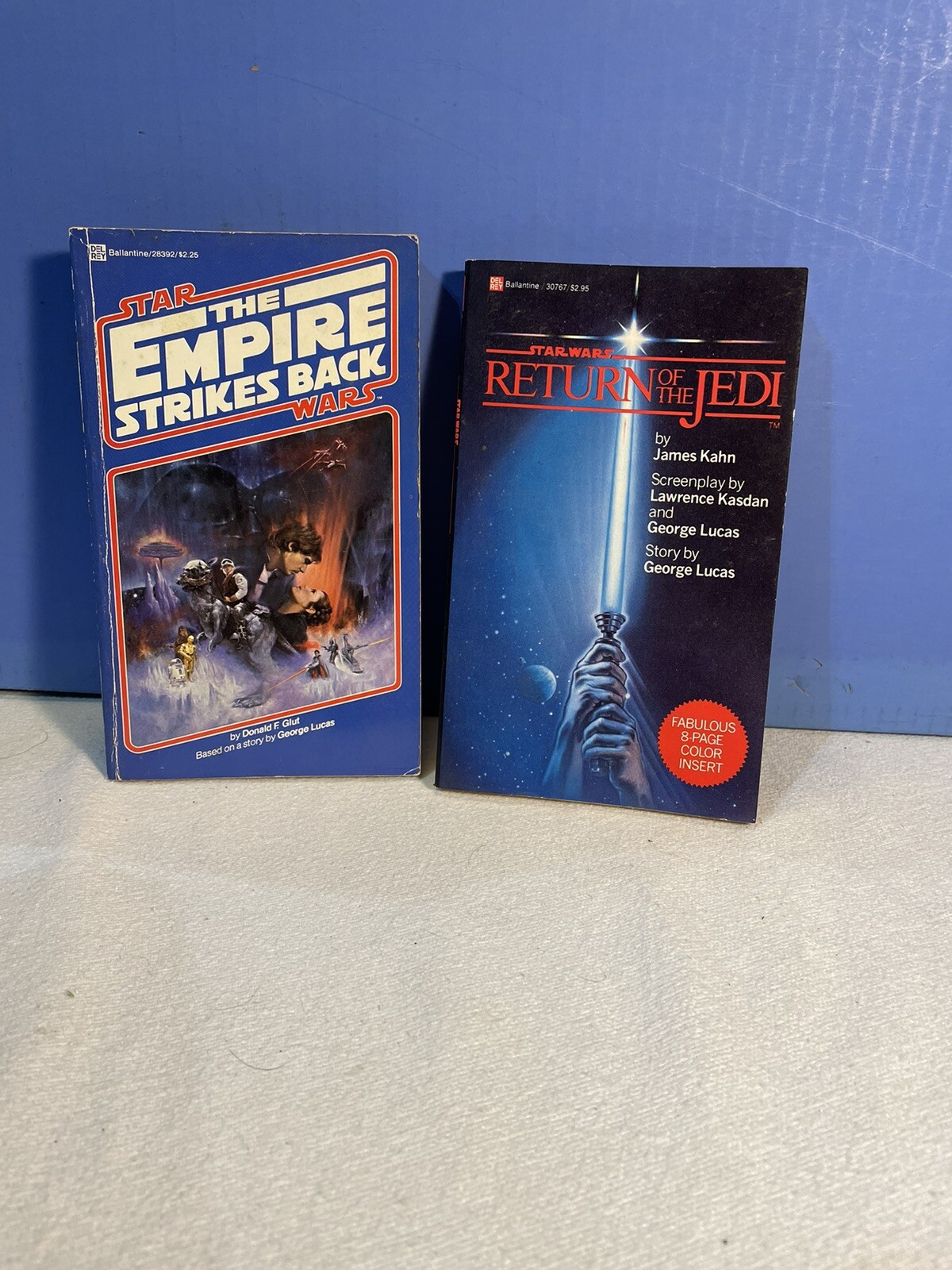 Star Wars Books Del Rey James Kahn Return Of The Jedi The Empire ...