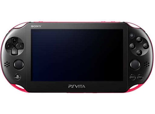 Playstation Vita Pink Black PCH-2000 Wi-Fi Model Japan Ver ...