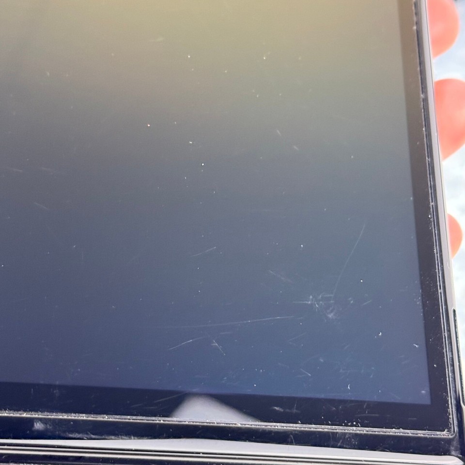 Nintendo Switch OLED Console Tablet Only Screen Scratched Authentic ...