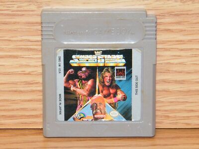 WWF Superstars (Nintendo Game Boy, 1991) **CARTRIDGE ONLY** 23582058030 ...