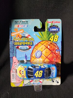 Jimmie Johnson 48 NASCAR SpongeBob Squarepants 2004 Lowes Team Racing ...