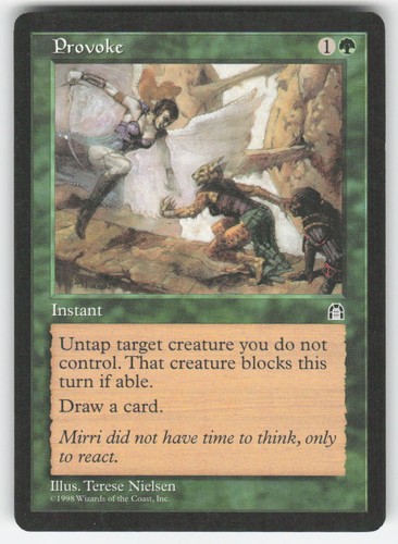 Magic The Gathering MTG Stronghold Provoke | eBay