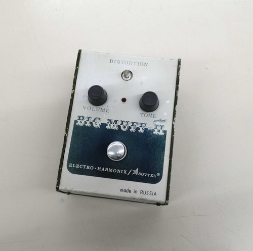 Electro Harmonix Big Muff Civil War Distortion Pedal Used Missing Knob ...