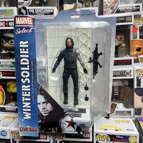 Diamond Marvel Select Winter Soldier Captain America Civil War Action ...