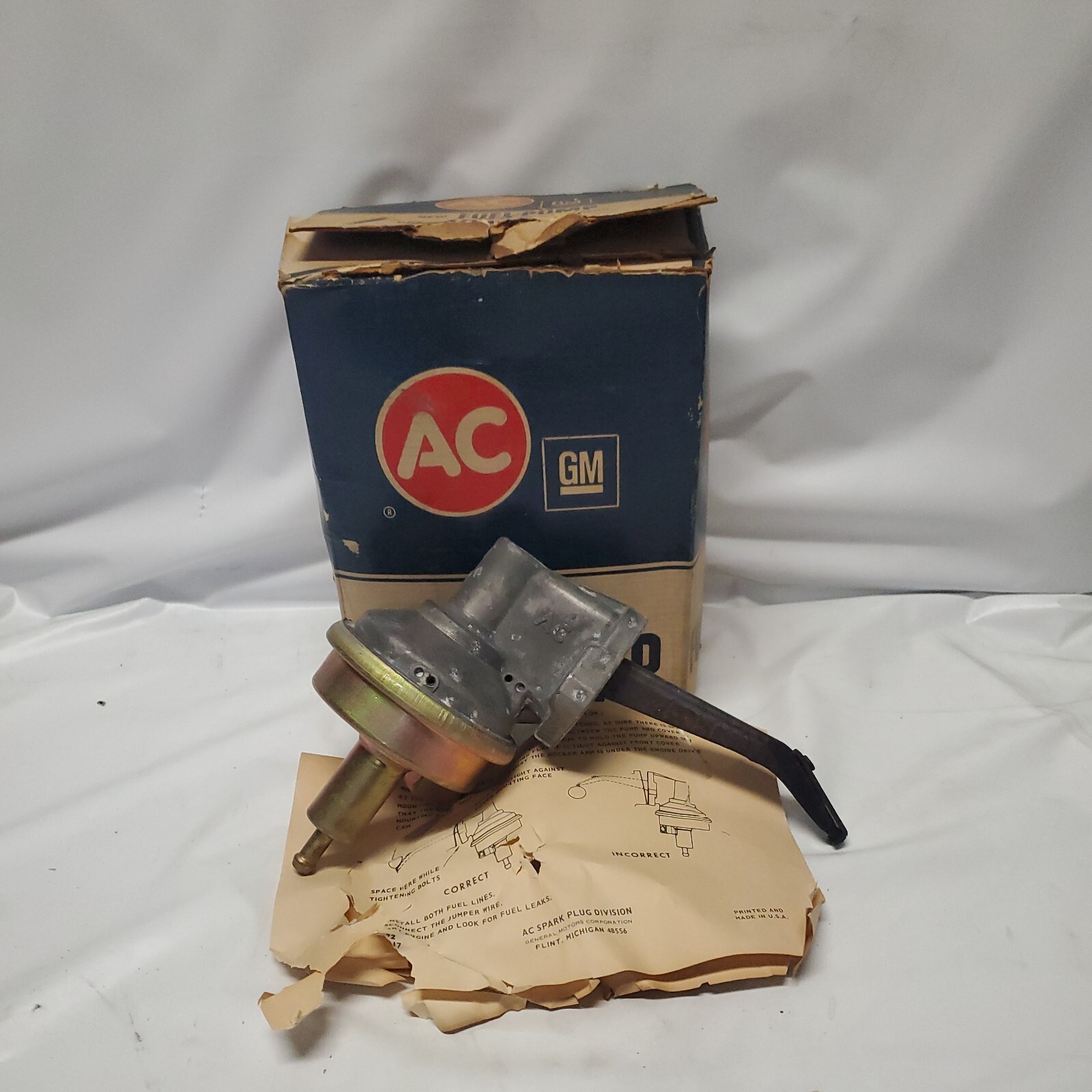 NOS AC 40258 GM 6416163 FUEL PUMP IN BOX | eBay