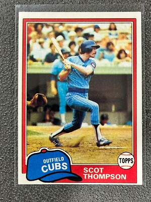 1981 Topps - #395 Scot Thompson | eBay